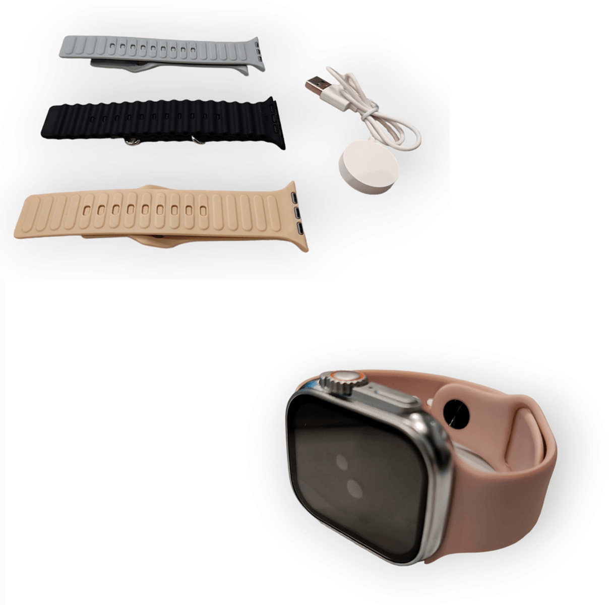 Reloj Smartwatch T20 Ultra 2 Con 4 mallas intercambiables - Provincia ...