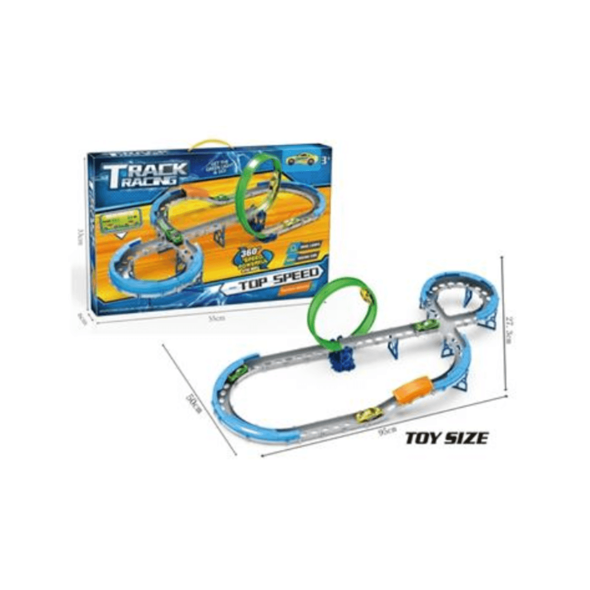 Pista De Autos De Carrera Loop 360 - Provincia Compras