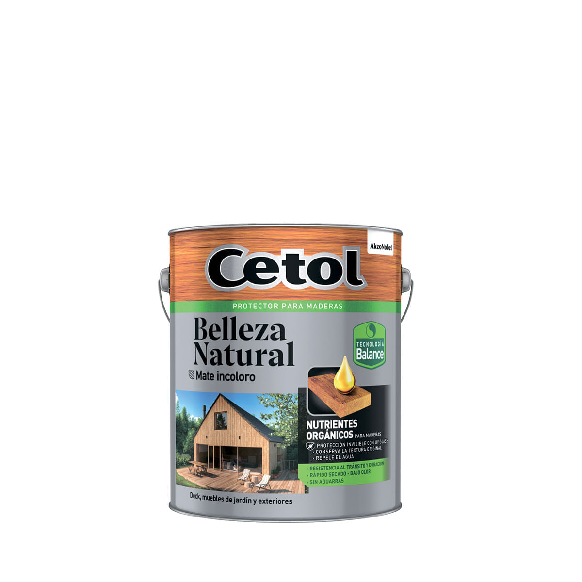 Protector para madera Cetol Belleza Natural Balance mate 4 Lts ...