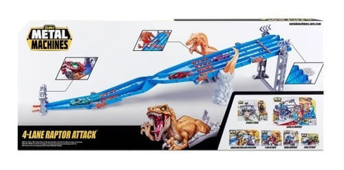 Metal Machines Pista 4 Carriles Road Rampage Serie 1 6740 - Provincia ...