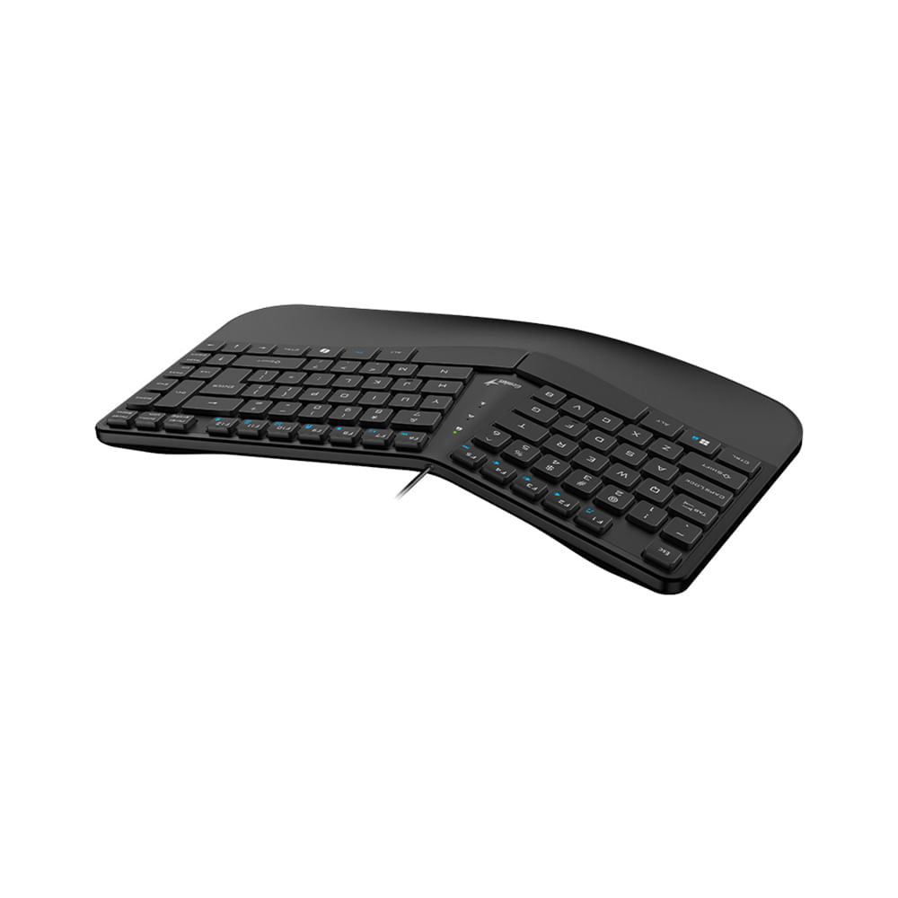 Teclado Genius Ergo KB-700 USB Ergonomico Negro - Provincia Compras