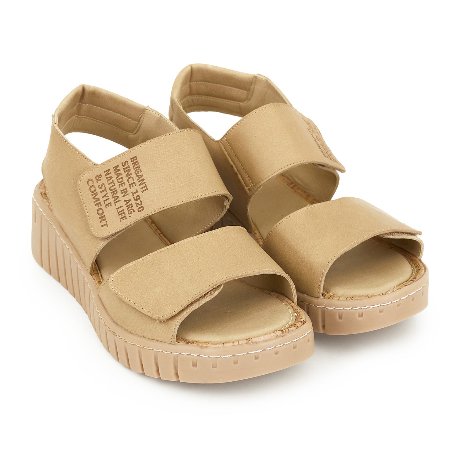 SANDALIA CHARM SUELA CHINELAS CONFORT MUJER CUERO - Provincia Compras