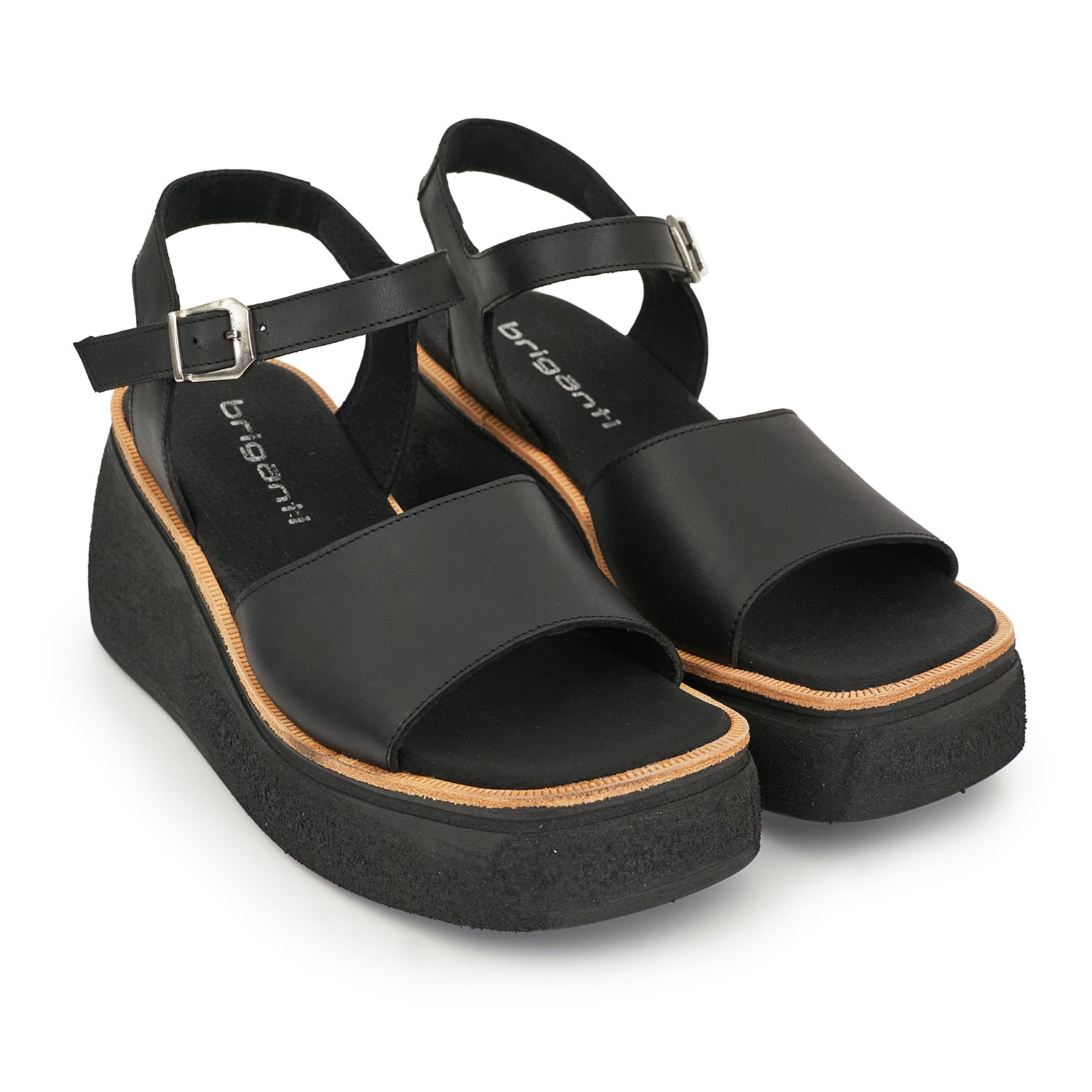 SANDALIA KONI NEGRA CUERO CHINELAS MUJER CASUAL - Provincia Compras
