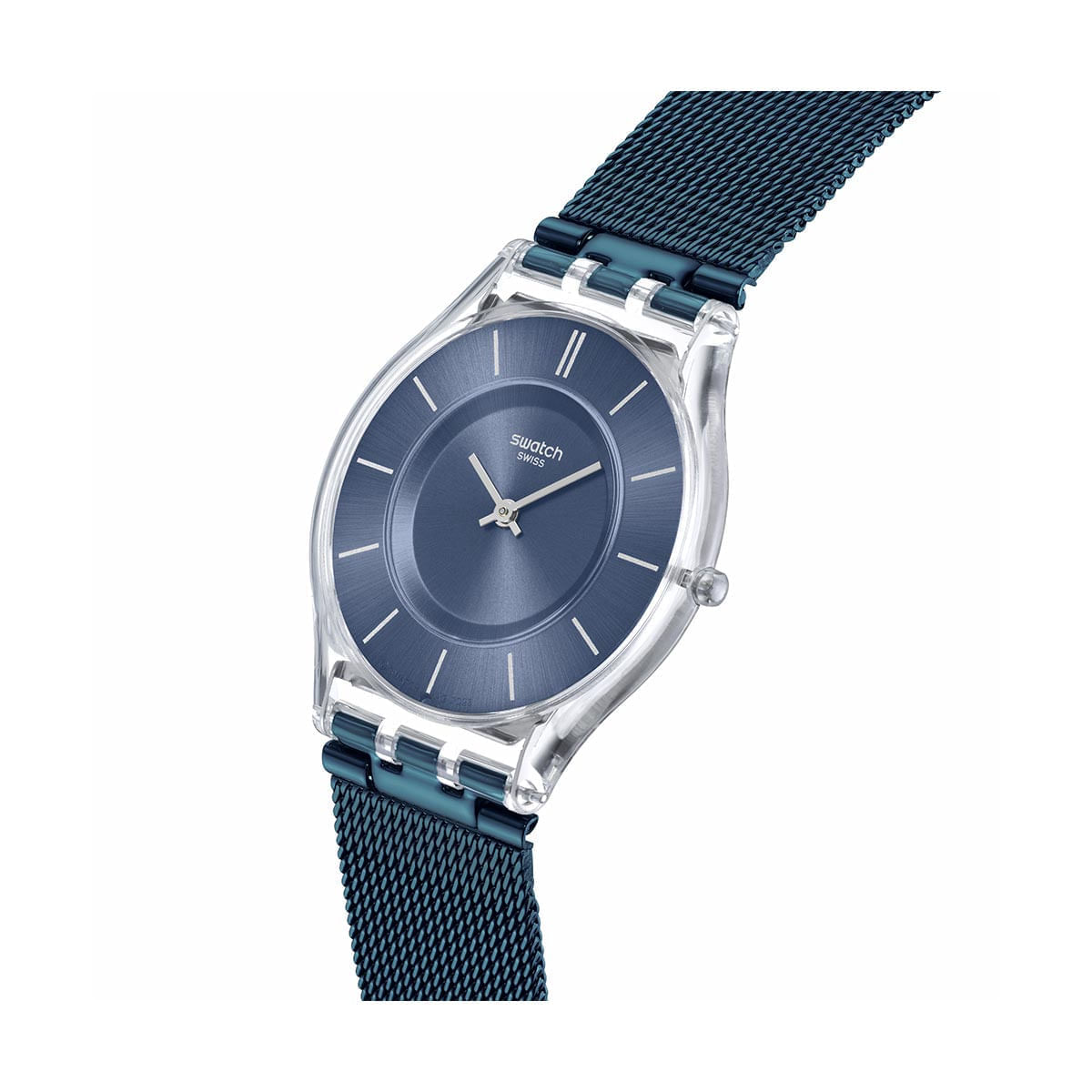 Reloj Swatch Cool Skies de acero SS08K120M - Provincia Compras