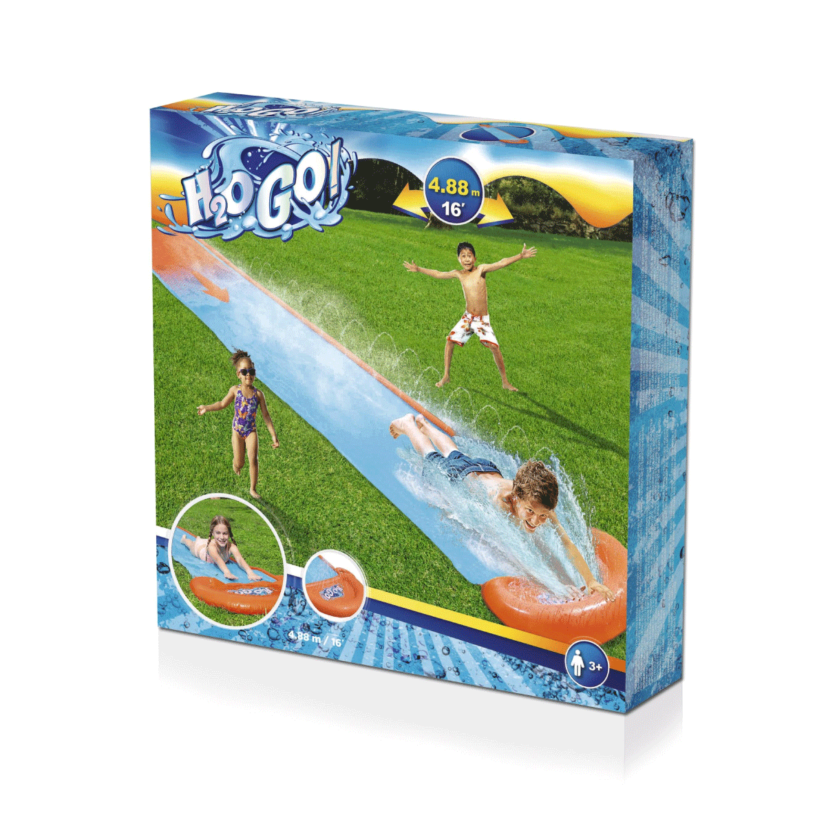H20 Go Pista Deslizable Simple Bestway - Provincia Compras
