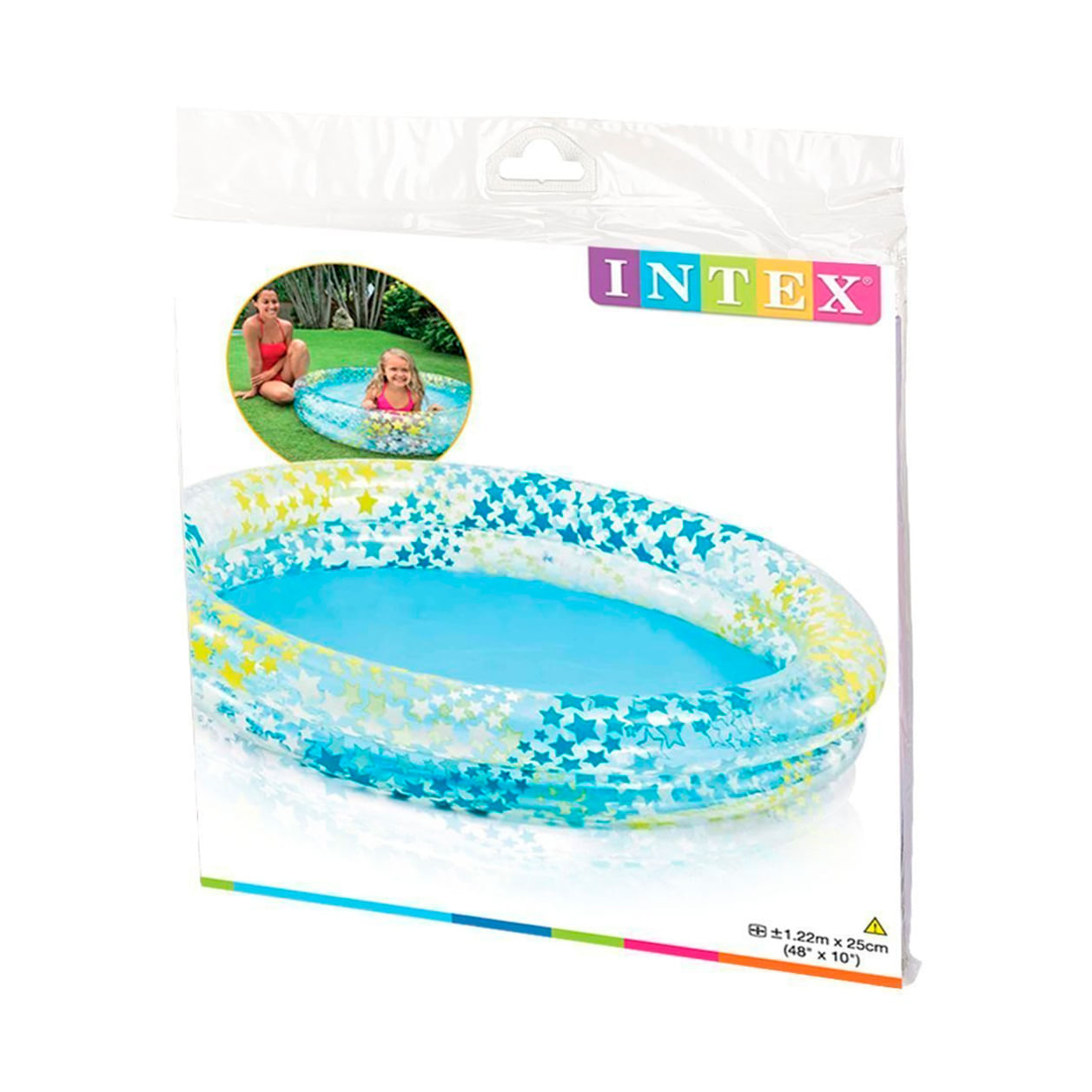 Pileta Inflable Infantil Intex Stargaze 114 Lt 122 x 25 cm 22725/4 ...