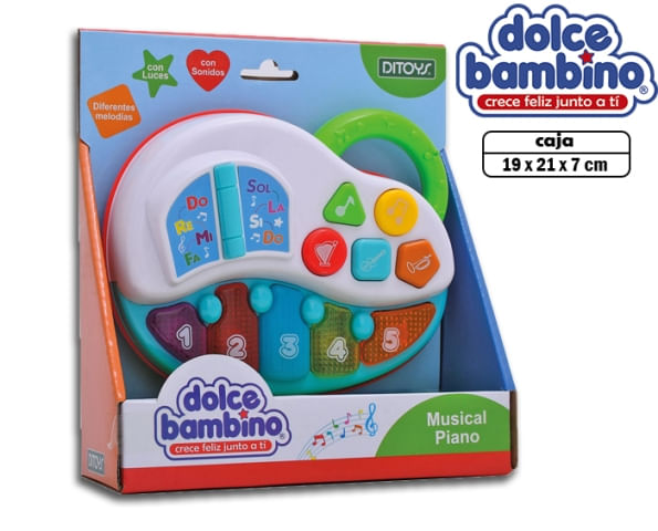 Musical Piano Dolce Bambino 2771 Ditoys - Provincia Compras