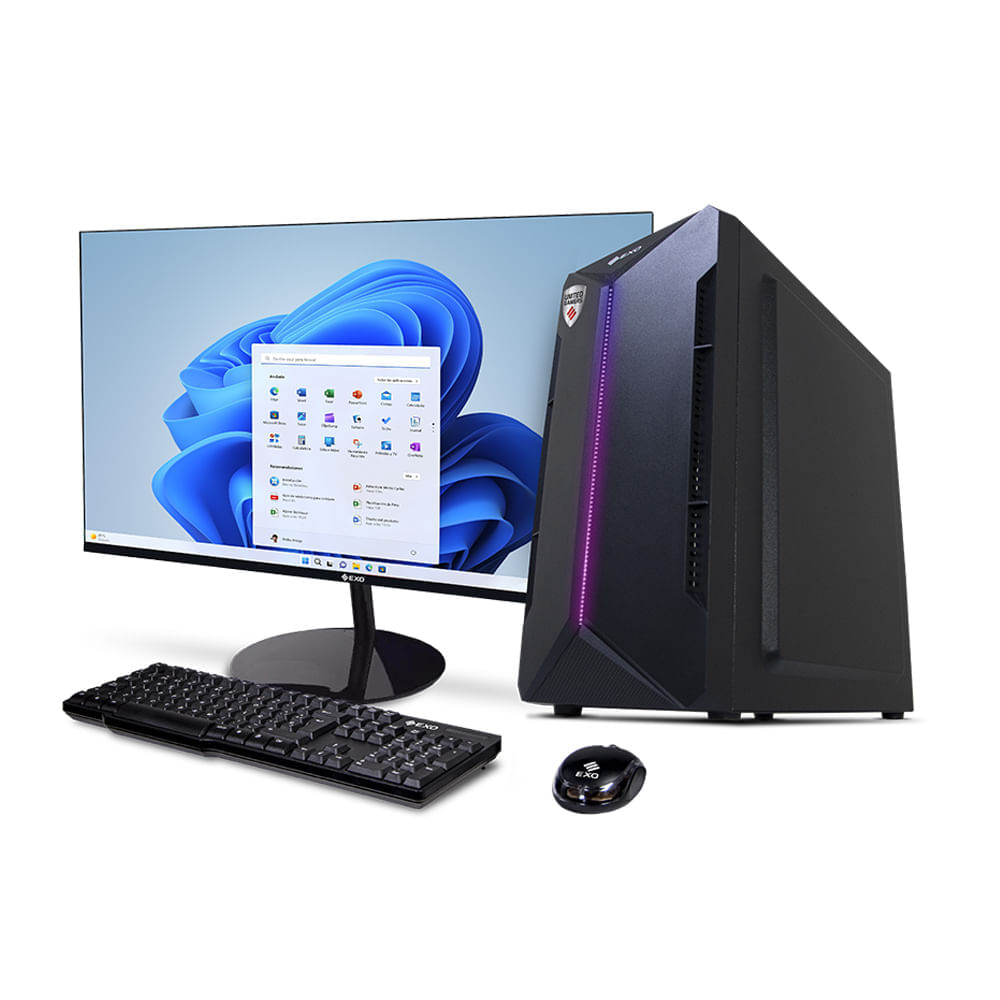 PC EXO Gamer A4-RZ87M AMD 5 RAM 16GB 480GB SSD RTX3050 W11 - Provincia ...