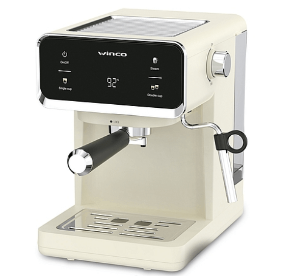 Cafetera Express Panel Touch Visor Digital Blanca 20 BAR W1927B ...