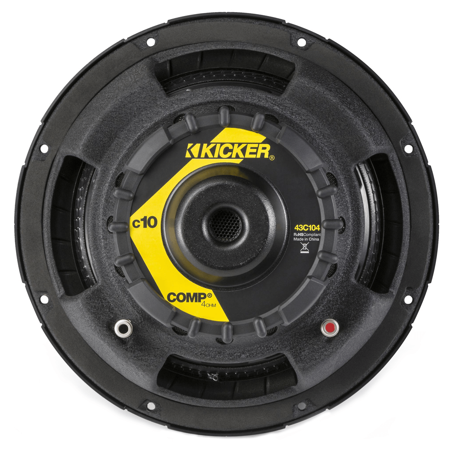 Subwoofer Kicker 10 Pulgadas 4 Ohm 150w Rms Doble Bobina 104 - Provincia Compras