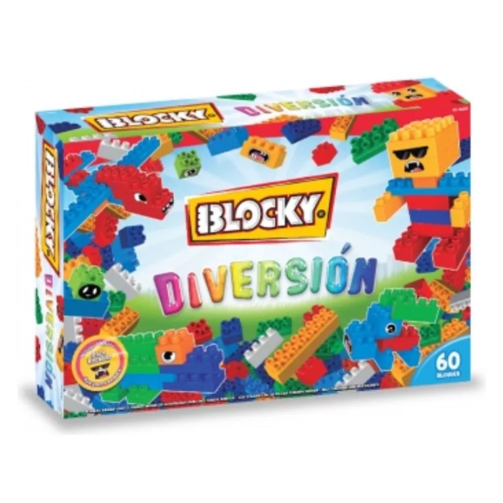 Blocky Diversión Con 60 Bloques 01-0647 - Provincia Compras