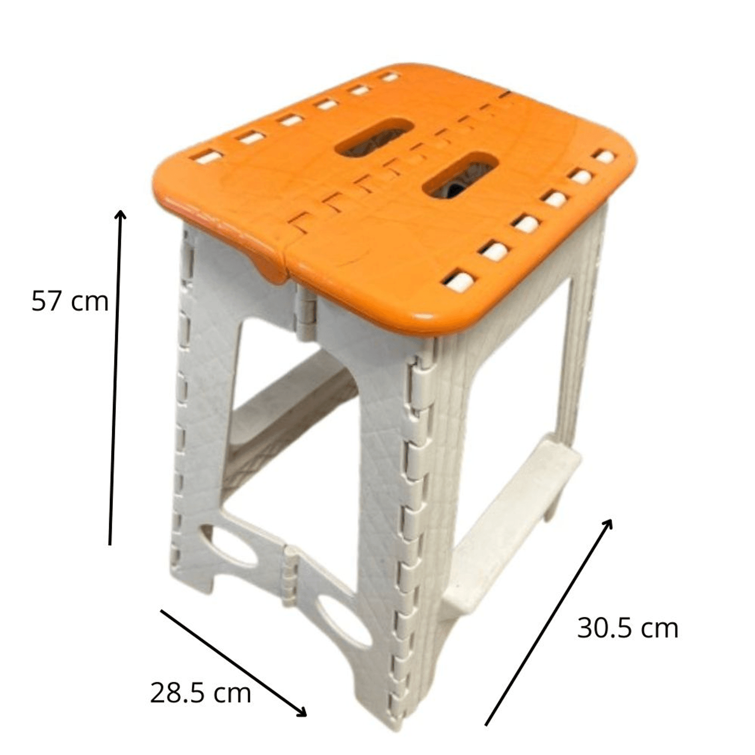 Banquito Plegable Alto Naranja - Provincia Compras