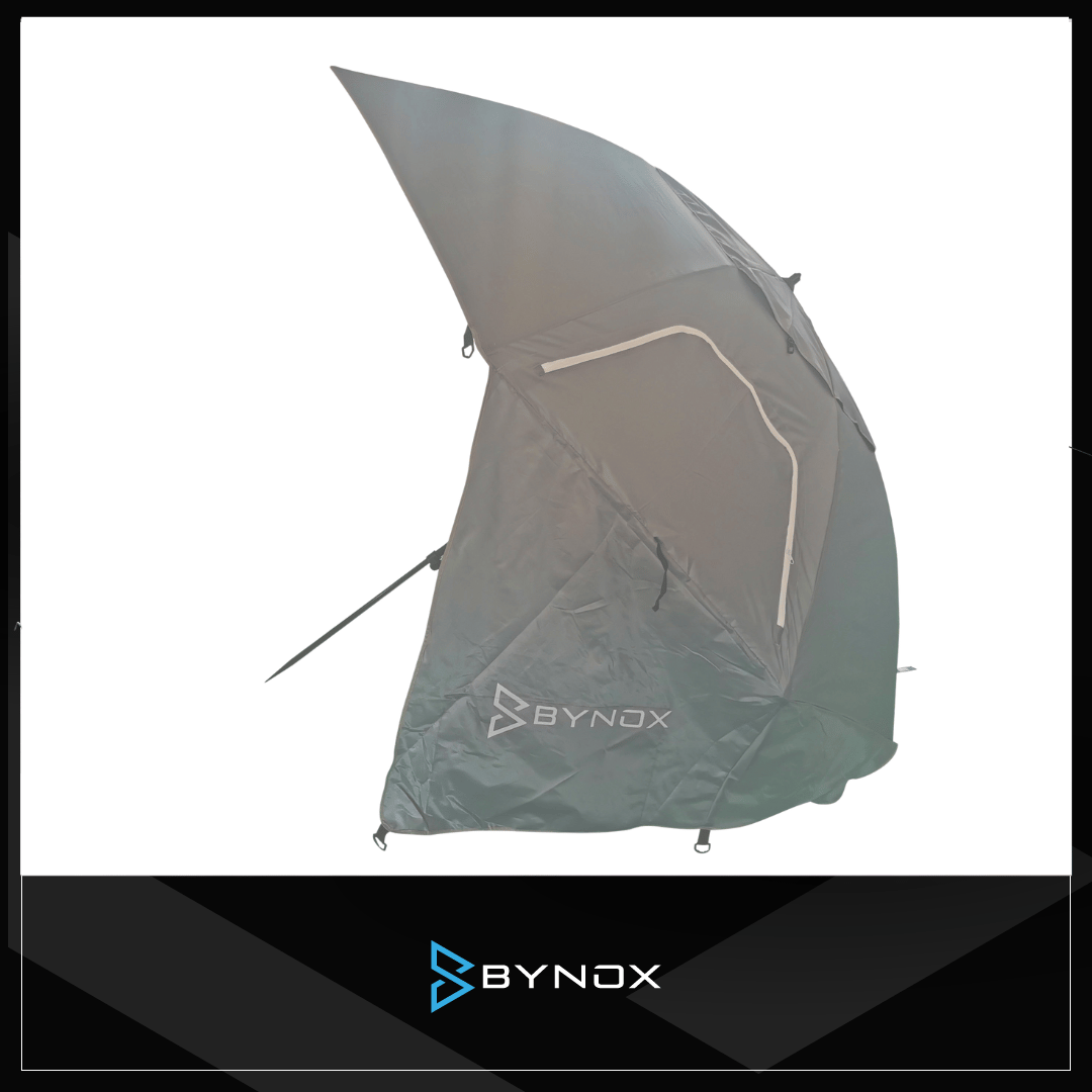 Sombrilla Bynox Windbreaker playa 220x200cm c/accesorios FI-SMBPLY-GR ...