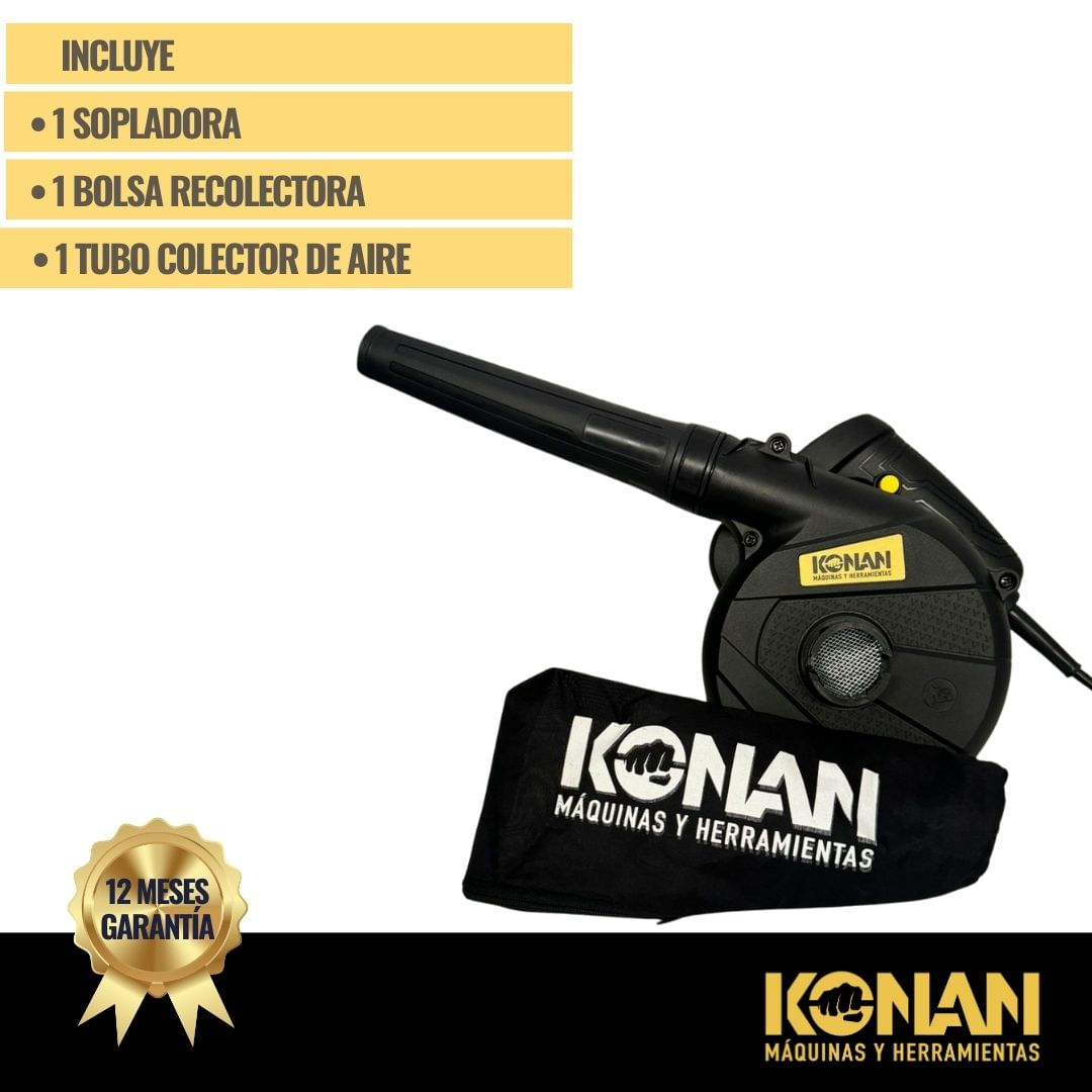 Soplador Eléctrico Konan 500 Watts - Provincia Compras