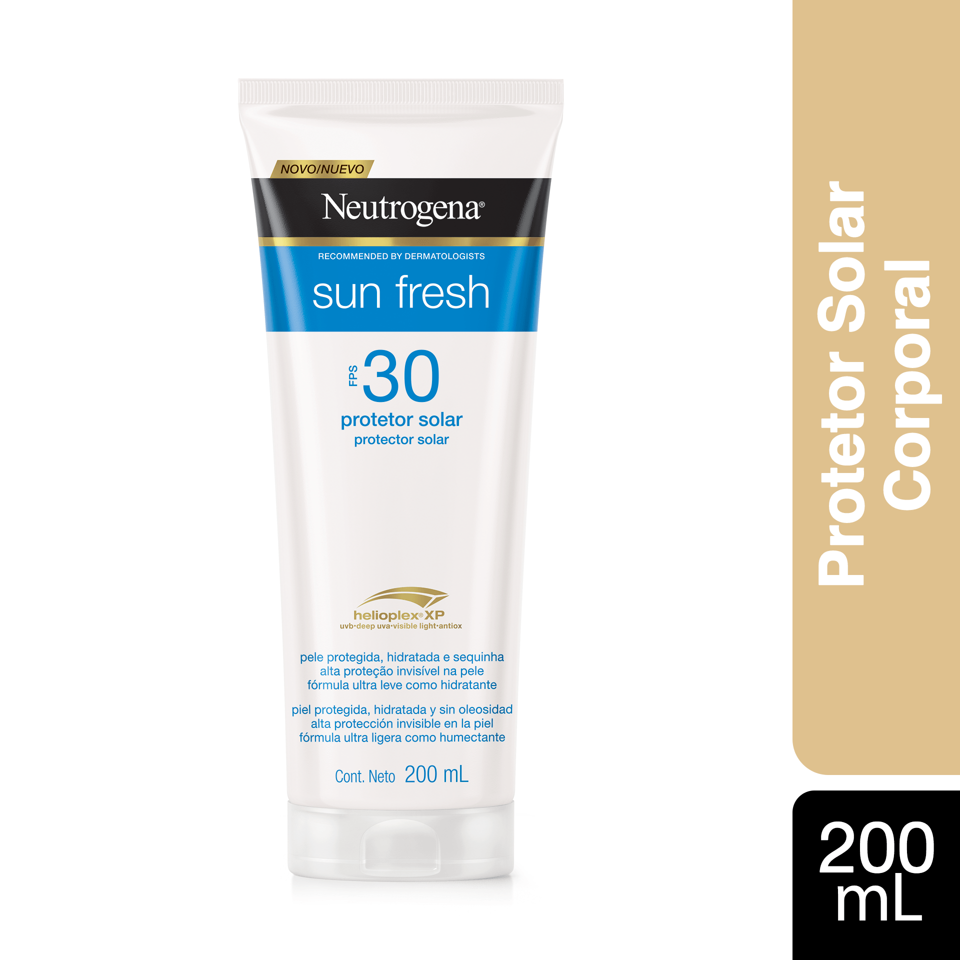 Protector Solar Neutrogena Sun Fresh FPS 30 x200ml - Provincia Compras
