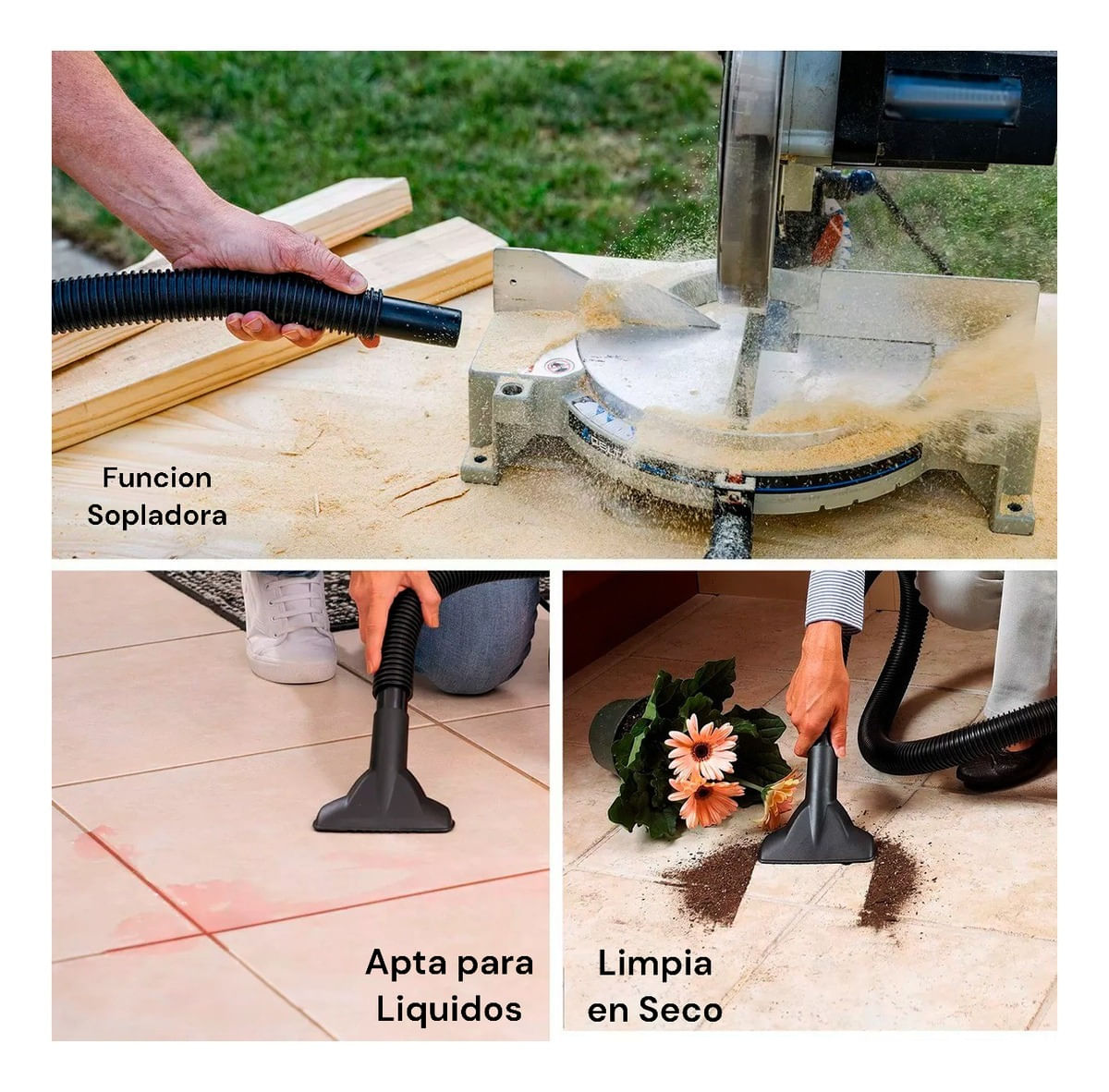 Aspiradora Shopvac Profesional Polvo/liquido 20 Lts 1800 W - Provincia ...