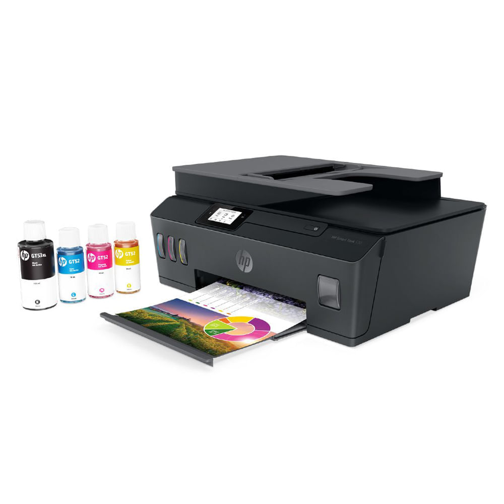 Impresora HP Multifuncion Smart Tank 530AIO Printer 4SB24A WiFi ...