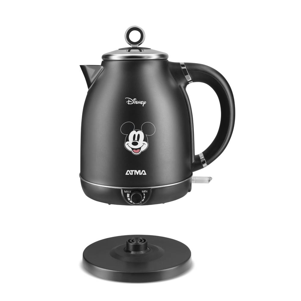 Pava Eléctrica ATMA Disney 1.7 Lts Color Negra PED23MP - Provincia Compras