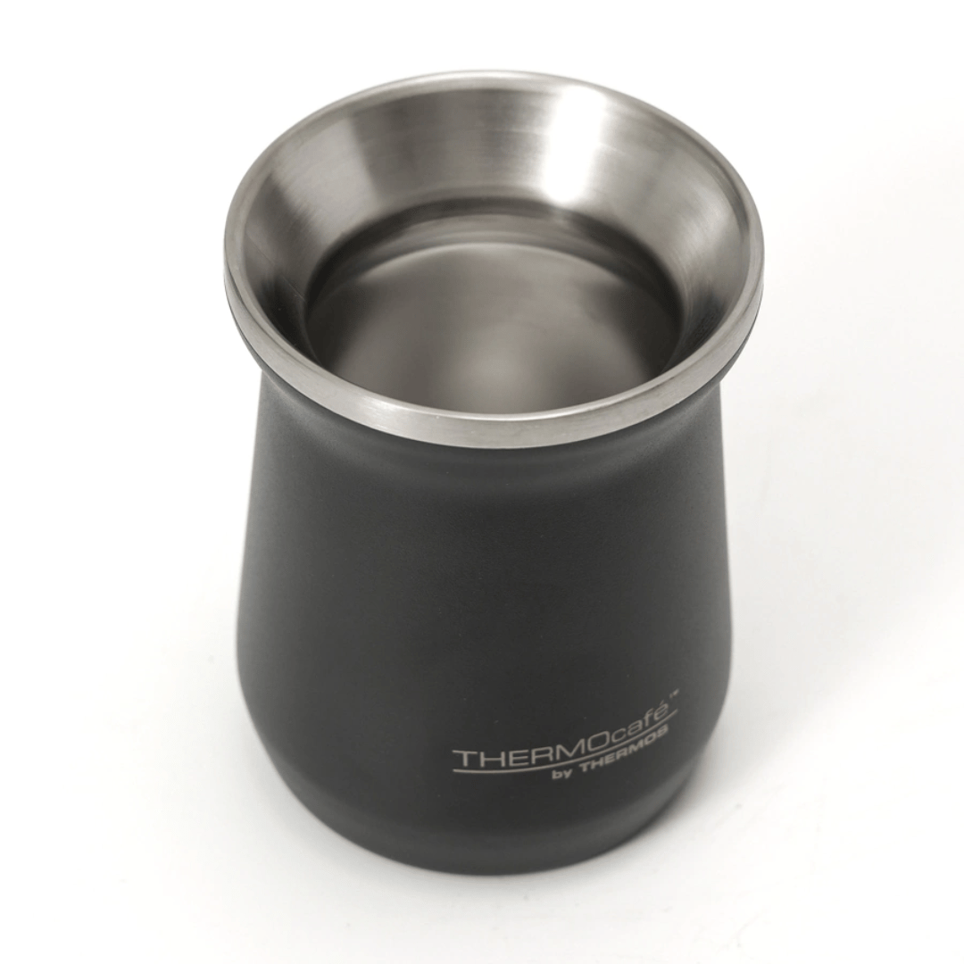 Mate THERMOS acero inox 260ml negro - Provincia Compras