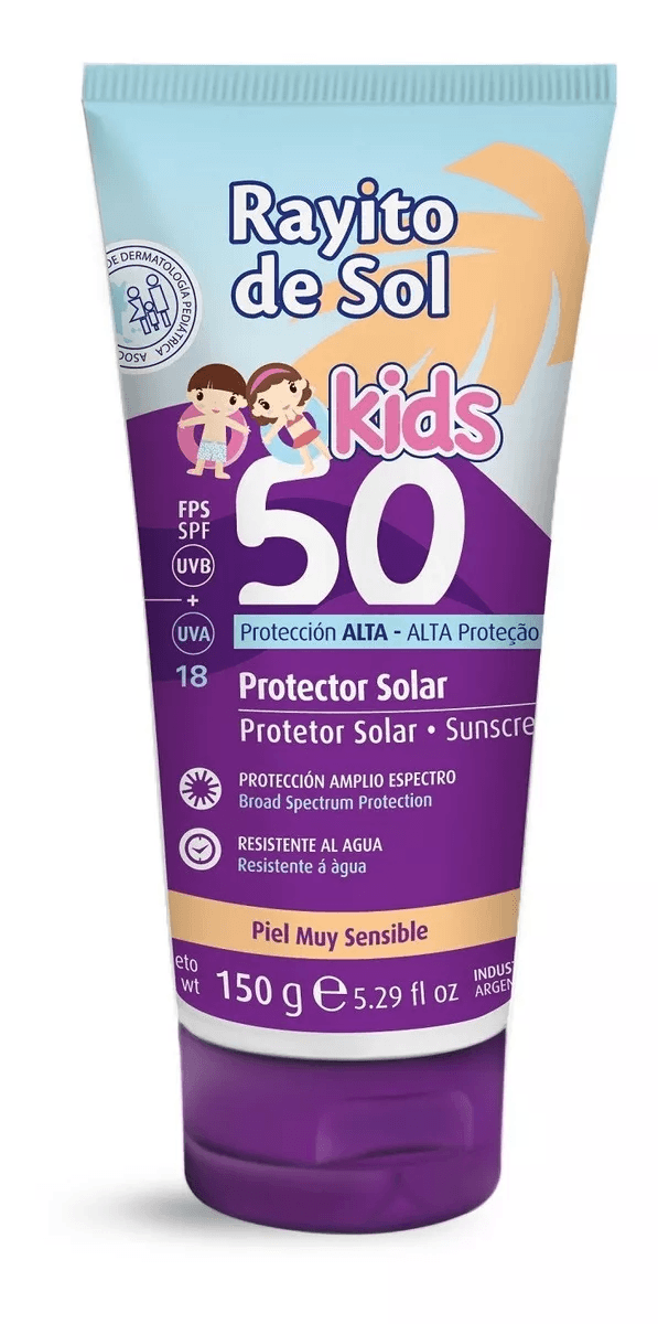 Rayito De Sol Protector Solar Kids Fps 50 Cruelty Free 150g - Provincia ...