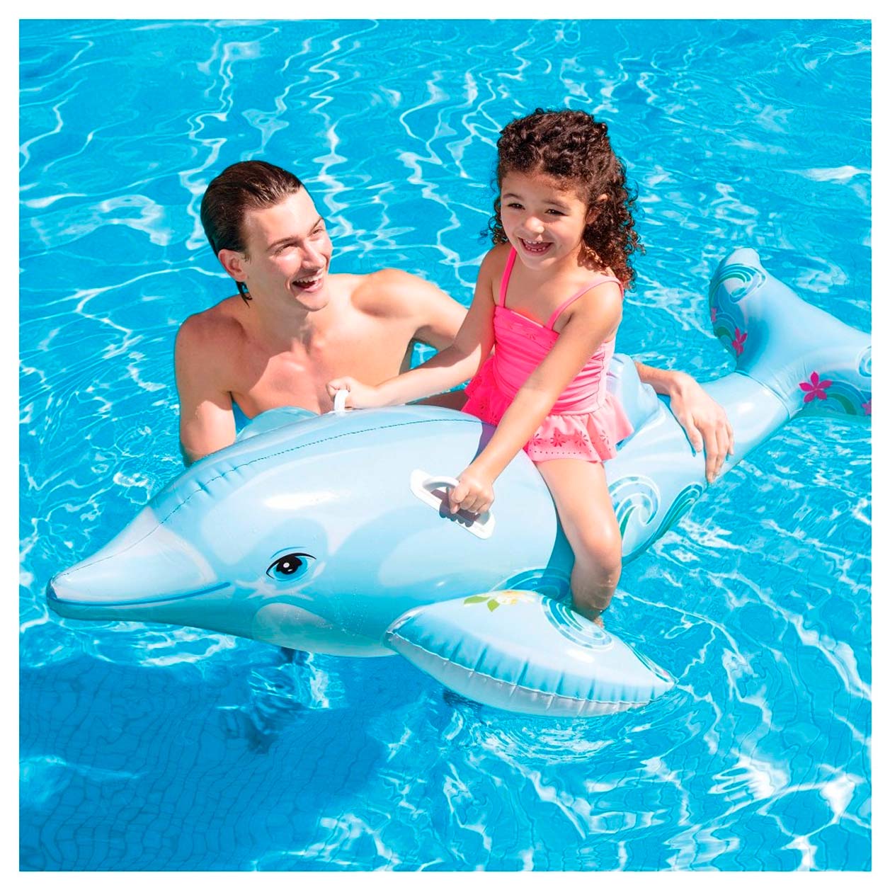 Colchoneta Inflable Pileta Intex Delfín 25050/8 - Provincia Compras