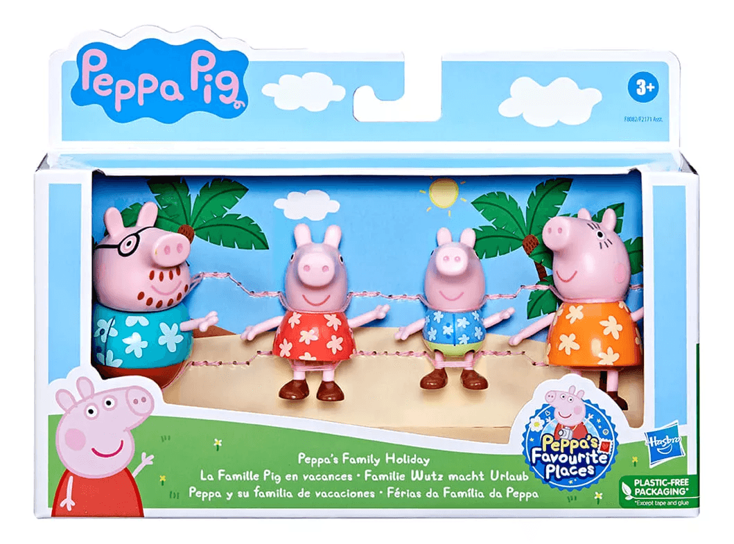 Figuras Peppa Pig Y Su Familia x 4 F2171 Hasbro - Provincia Compras