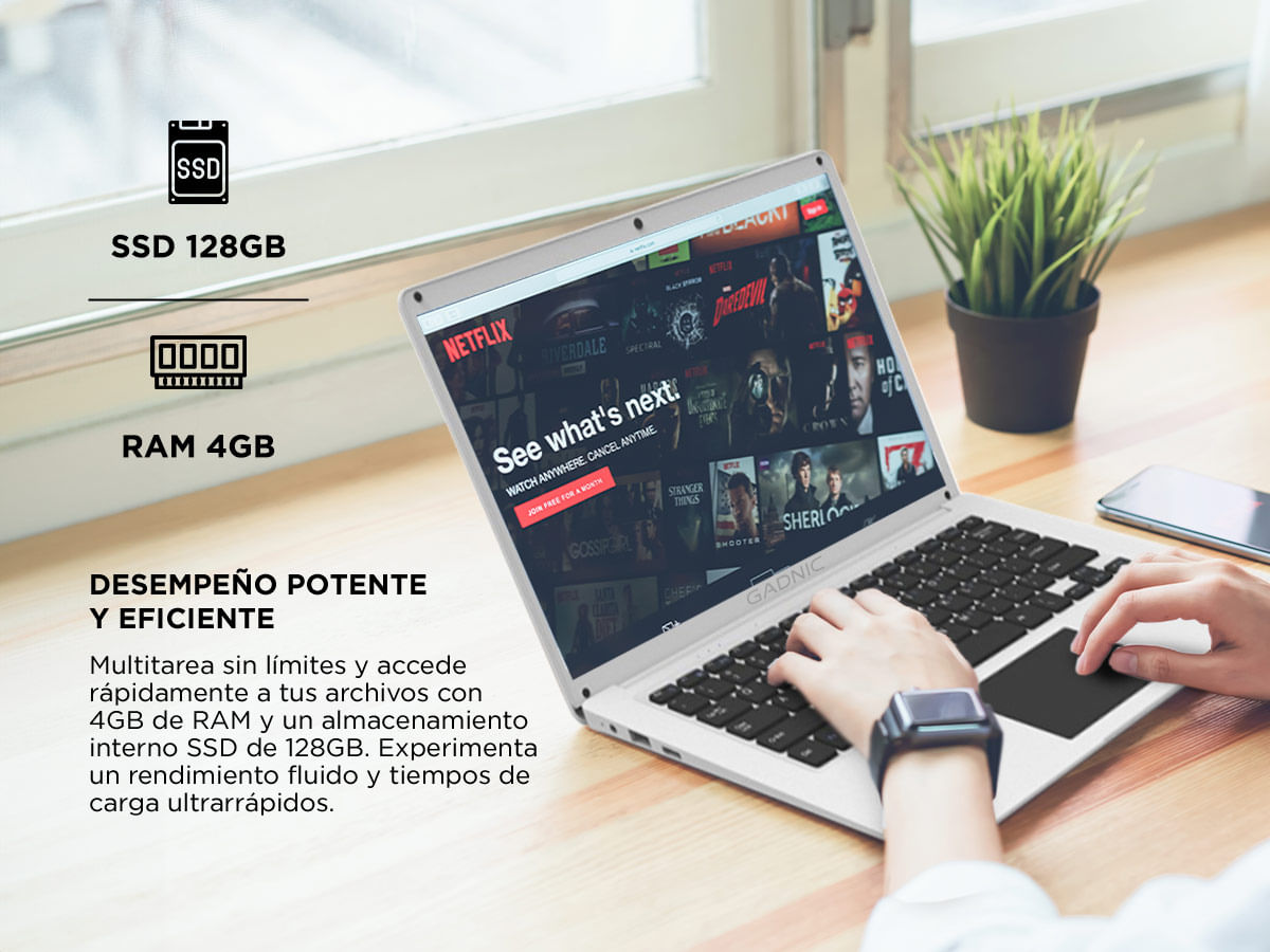 Notebook Gad-C3 Gadnic 141 I3 8GB DDR4 sodimm 512 GB SSD - Provincia ...