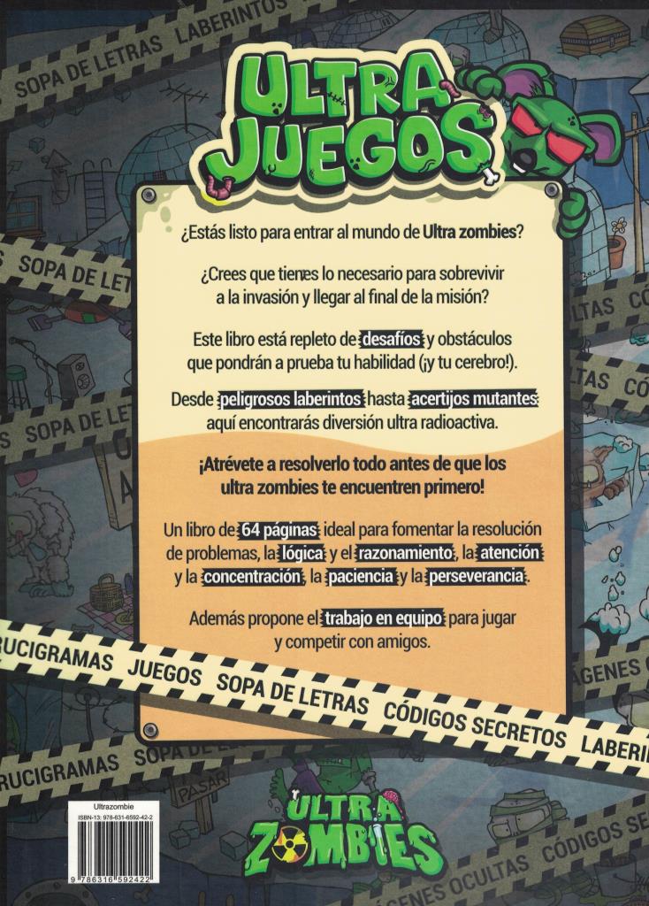JUEGOS PARA SUPERDIVERTIRSE ULTRAZOMBIES - Henriquez, Pablo - Provincia Compras