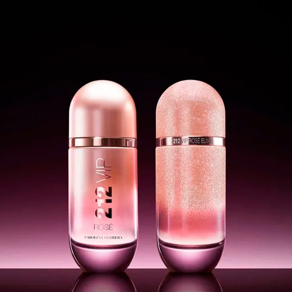 Perfume Importado Carolina Herrera 212 Vip Rose Elixir 80ml - Provincia ...