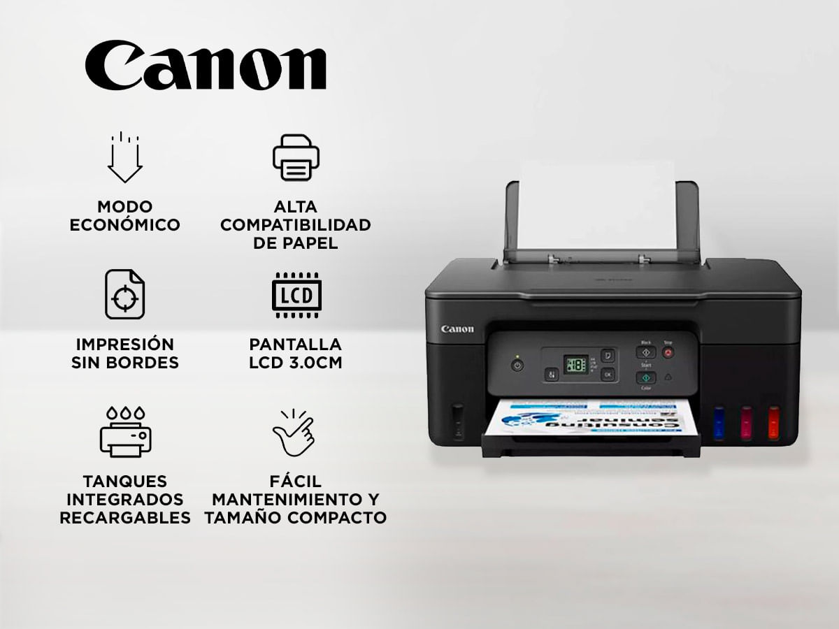 Impresora Multifuncion Canon PIXMA G2170 Sistema continuo - Provincia ...