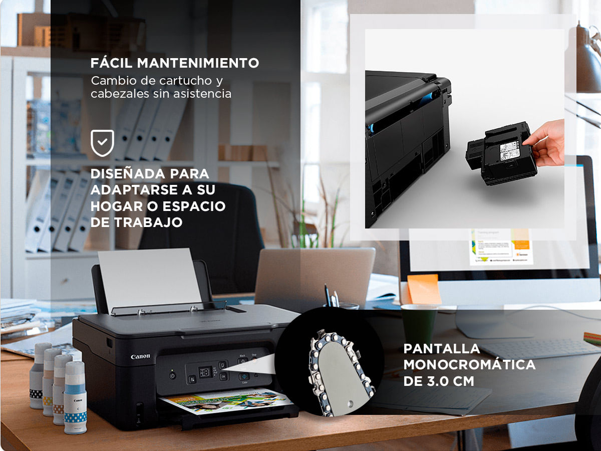 Impresora Multifuncion Canon PIXMA G2170 Sistema continuo - Provincia ...