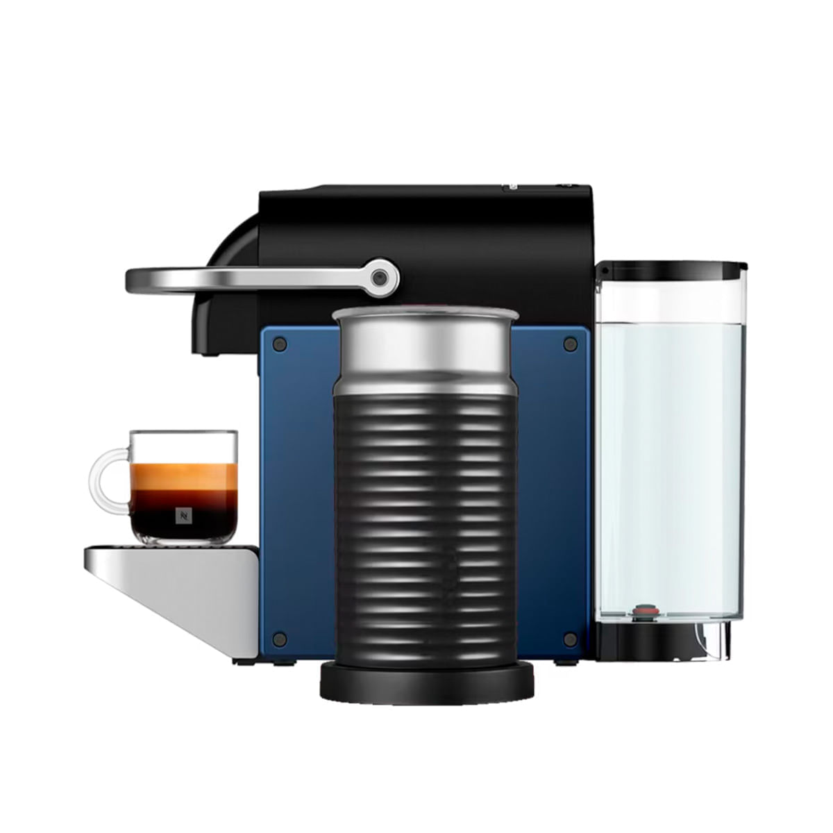 Cafetera Nespresso Pixie Azul + Aeroccino - Provincia Compras