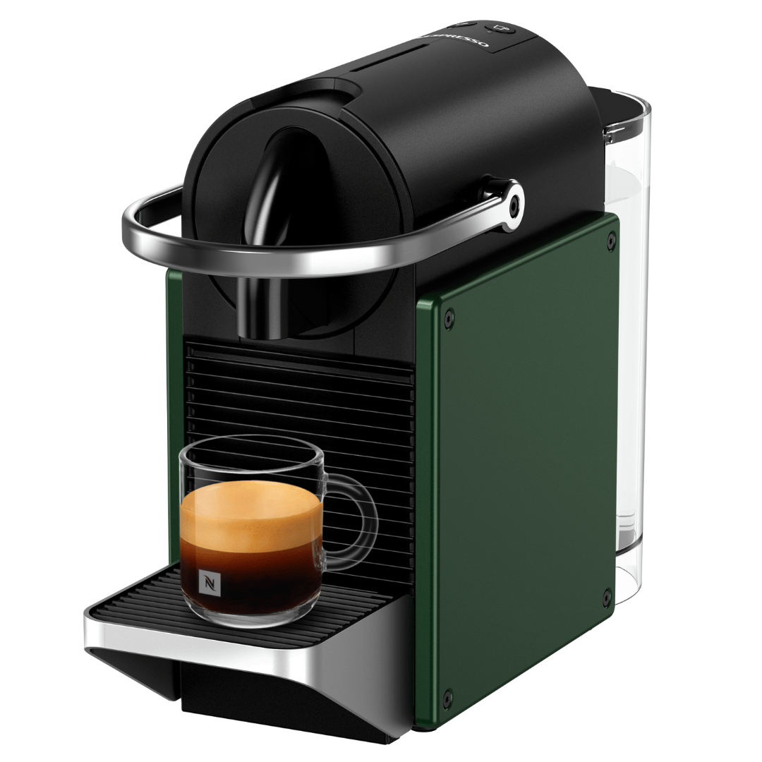 Cafetera Nespresso Pixie Dark Green C62-AR-GR-NE-IMPO - Provincia Compras