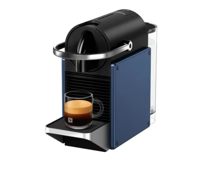 Cafetera Nespresso Pixie Azul Con Aeroccino - Provincia Compras