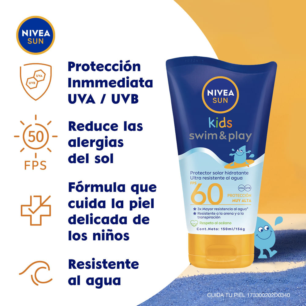Protector Solar Protect & Play Kids FPS 60 - Provincia Compras