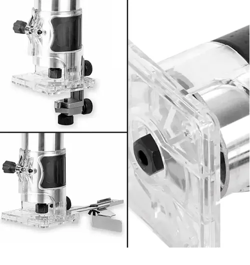 Fresadora Router De Mano 1/4'' Daewoo Daer600 550w Con Guias ...