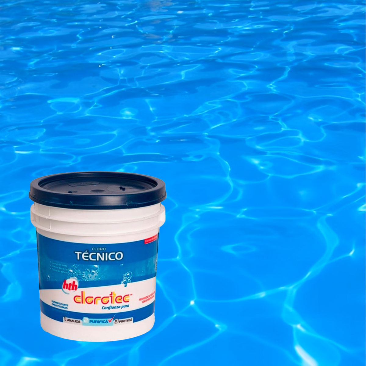 Cloro Tecnico Granulado Disolucion Lenta Clorotec 10kg - Rex ...