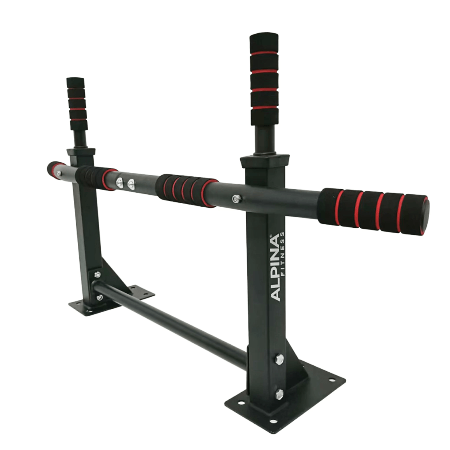 Barra Dominadas Pared Crossfit Paralela 200k Alpina Iron Bar ...