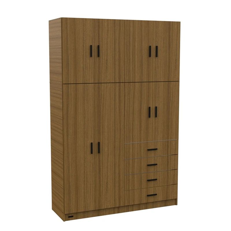 Placard Mosconi Dakar Plus 8 Puertas Avellana - Provincia Compras