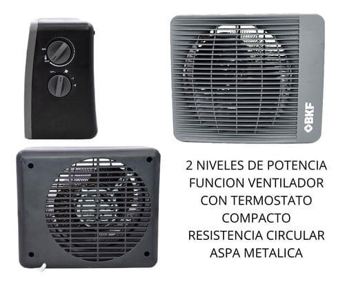 Caloventor BKF 2000 W BF-FH2000 - Provincia Compras