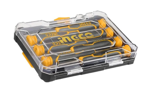 Set Destornilladores De Precision (7Pcs) Ingco HKSD0718 - Provincia Compras