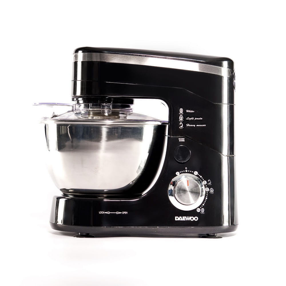 Batidora Planetaria 600w Bowl 4lts Acero Inox + Accesorios DAEWOO - Provincia Compras