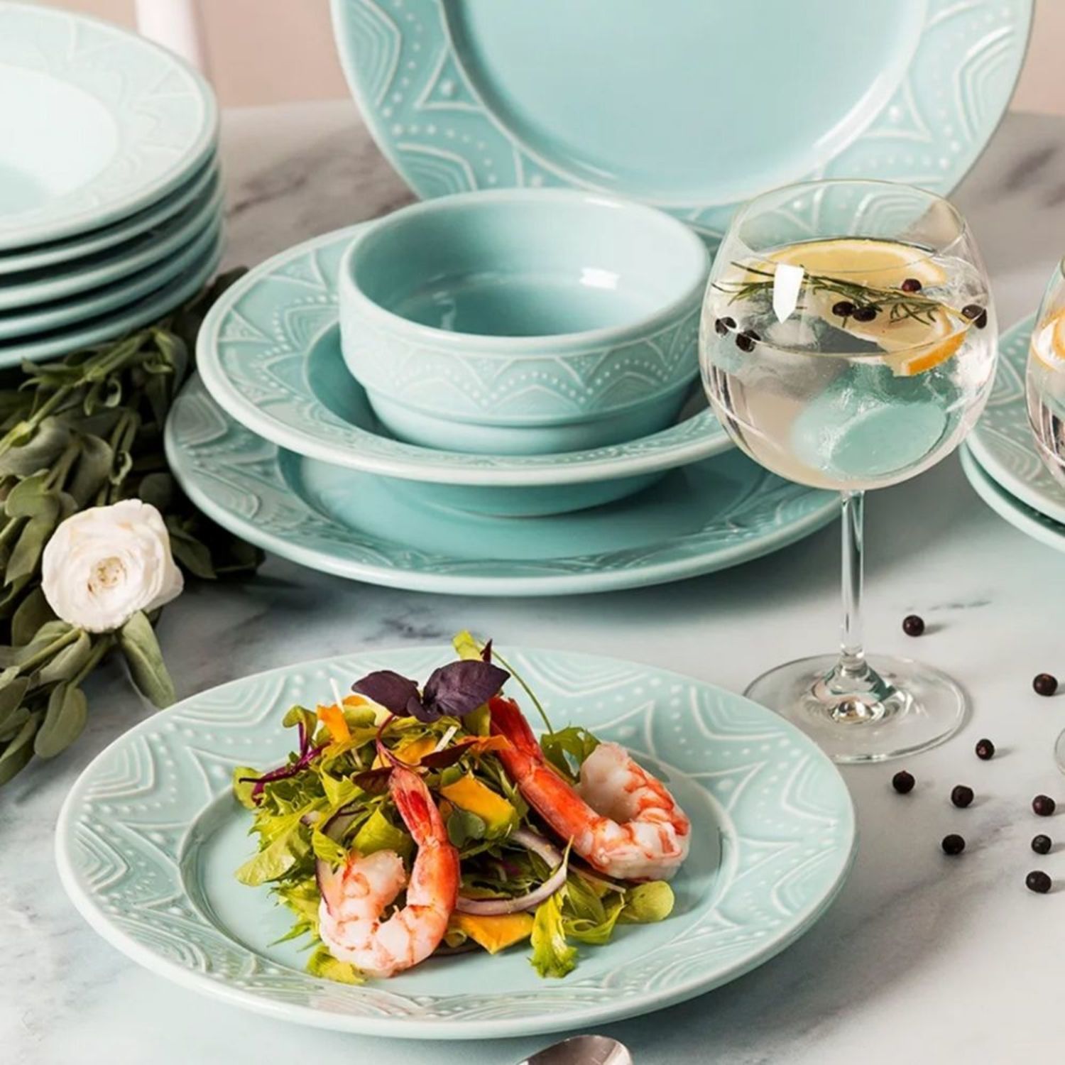 SERENA ESSENCE - PLATOS PLAYOS X 6 - 26 CM - Provincia Compras