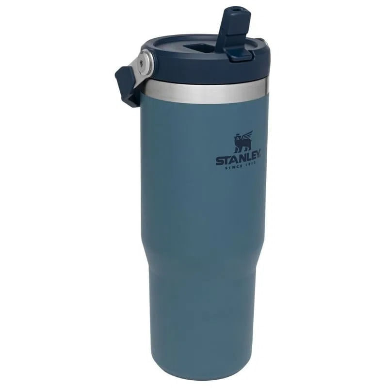 Botella Térmica Stanley Flip Straw Azul 887 Ml 10-09993-027 - Provincia ...