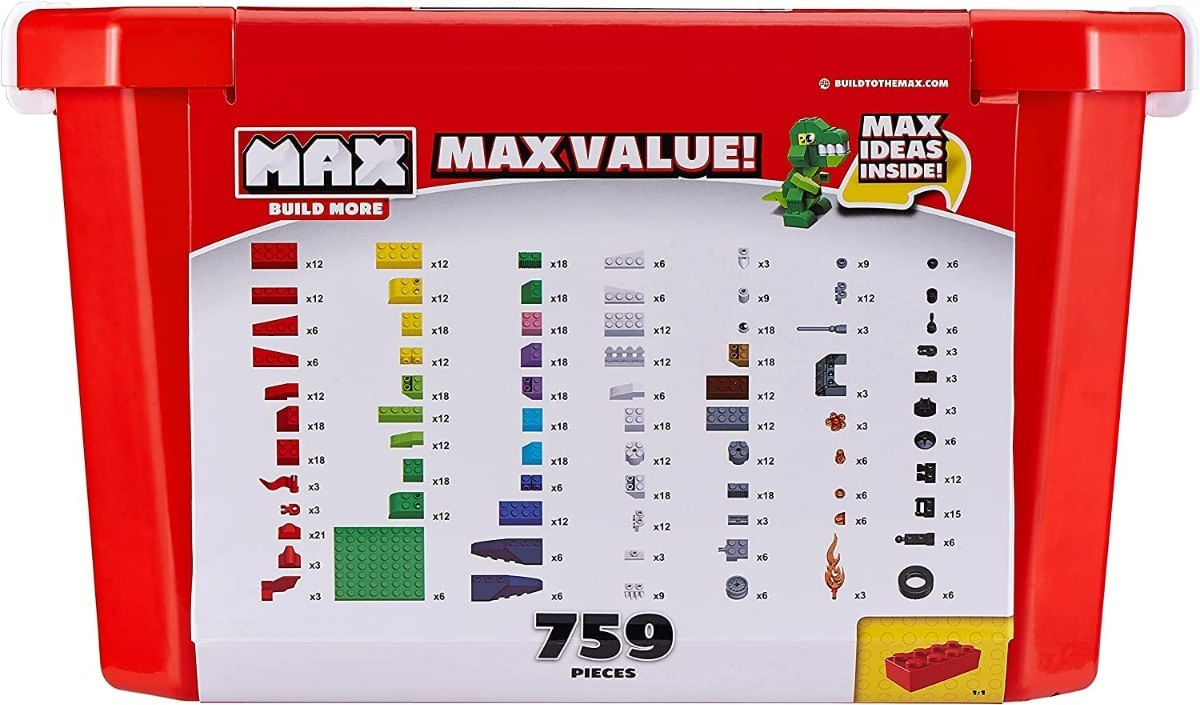 Max Build More Ladrillos Bloques 759 Pzas 8347 Compatible - Provincia ...