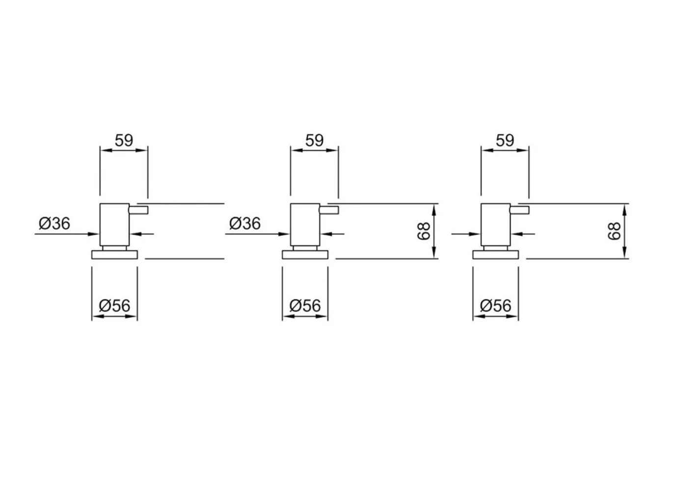 Griferia Bidet Peirano 70-059 Malba BL/CR - Provincia Compras