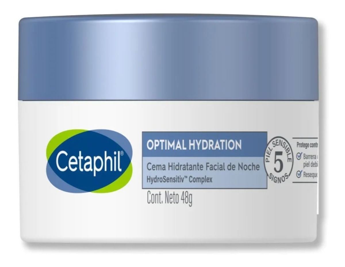 Cetaphil Optimal Hydration Crema Hidratante Facial Noche 48g - Provincia Compras