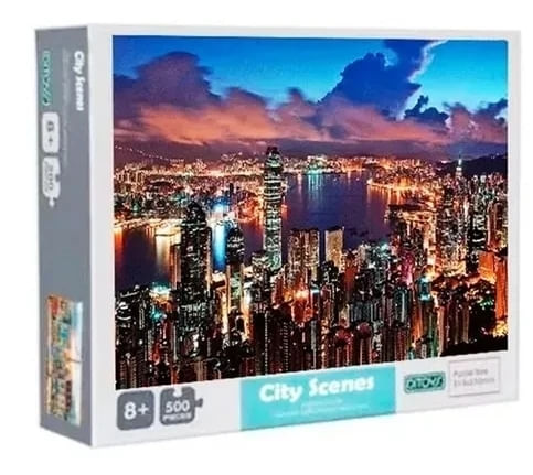 PUZZLE CITY SCENES 500 PIEZAS DITOYS - Provincia Compras