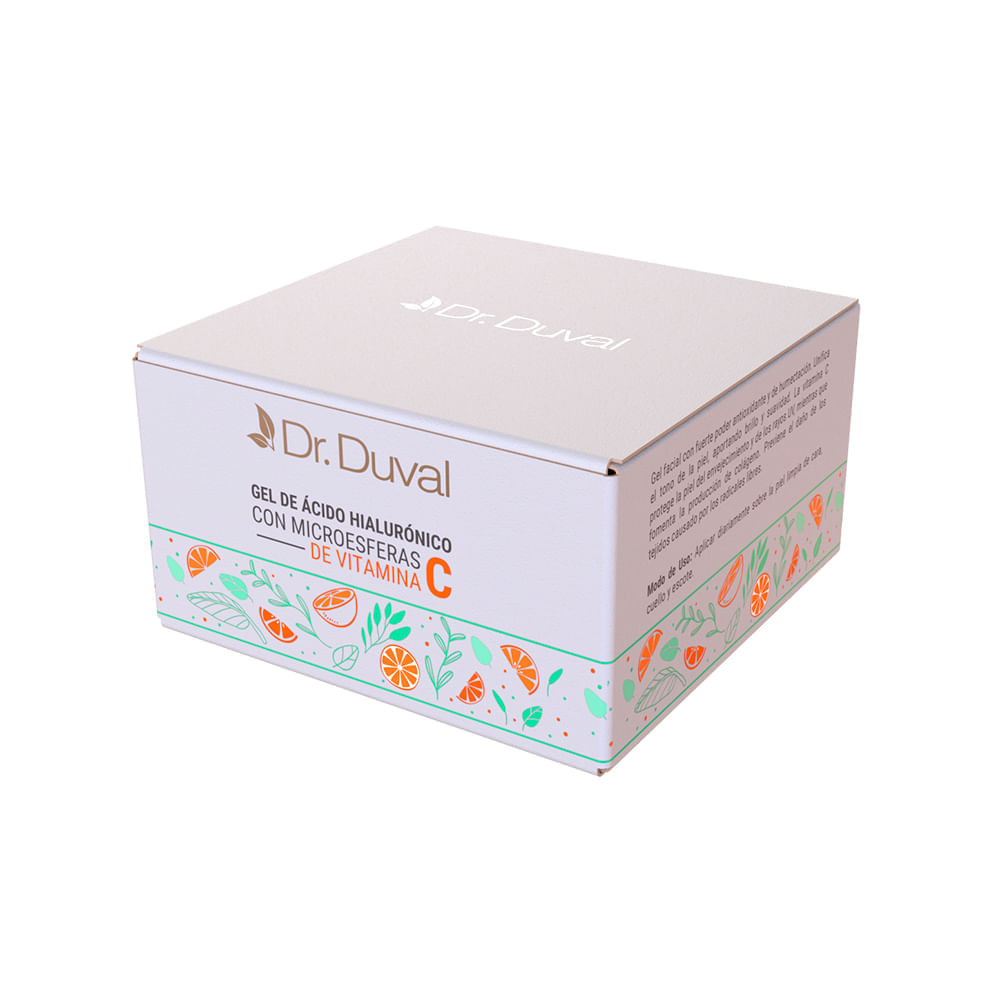 Gel Ácido Hialurónico Con Microesferas de Vitamina C x50ml Dr. Duval ...