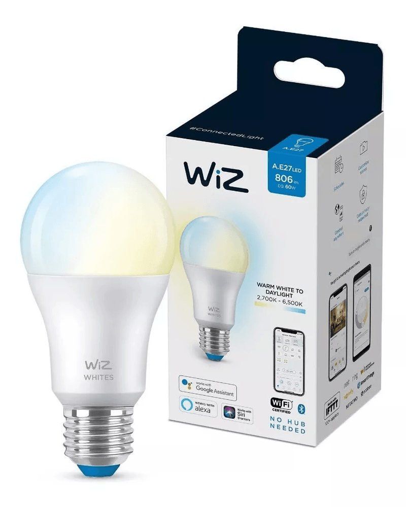 Lampara Led Bulb Wiz Wifi Luz Calida/Fria 9W E27 - 929002411412 ... Lampara Led Bulb Wiz Wifi Luz Calida/Fria 9W E27 - 929002411412 ...